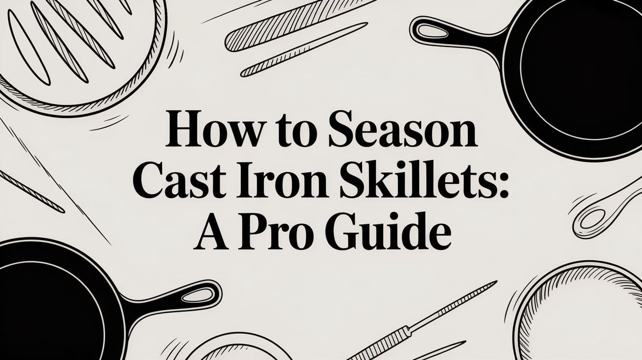 Pro Guide: Seasoning Cast Iron Skillets Perfectly
