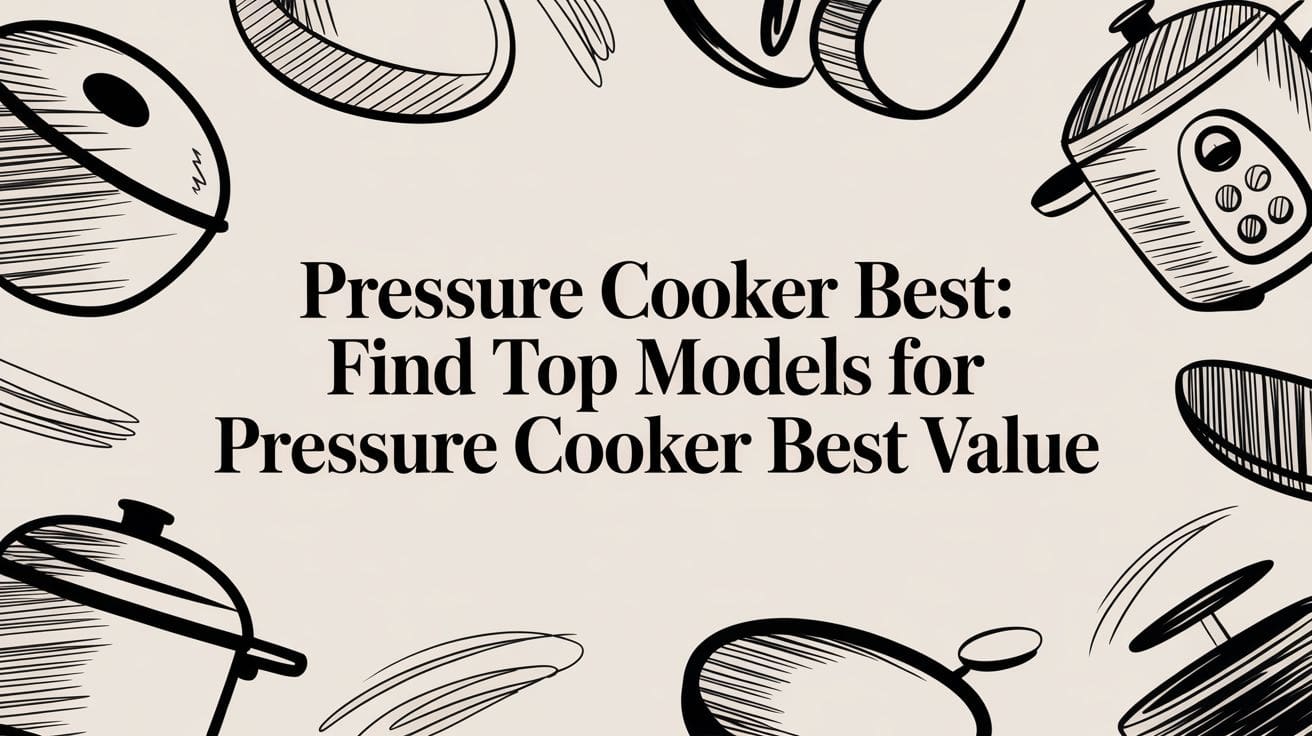 Top Pressure Cookers: Best Models for Value & Quality